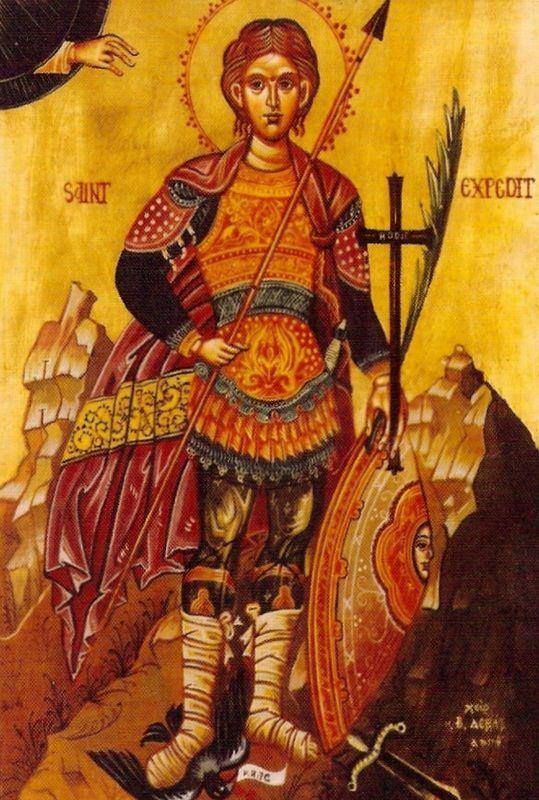 Heilige Expeditus | MaryPages